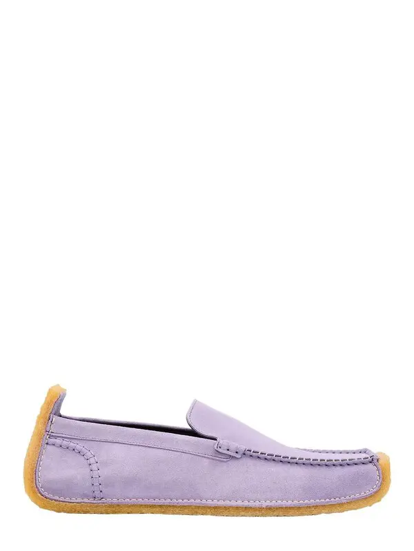 Moschino Suede Moccasins - Fucsia