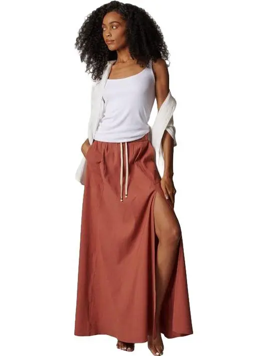 LEISURE LAB Sunset Flow Skirt - Copper