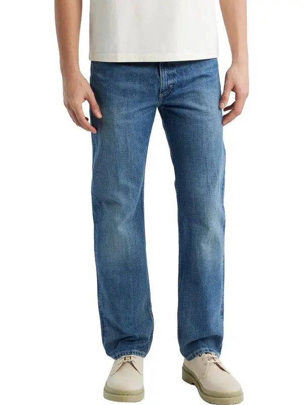 PAUL SMITH + LEE Paul Smith London 101 Regular Fit Straight Leg Jeans - Medium Base