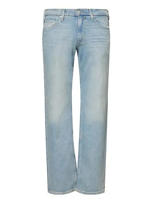 Paige Straight-leg Stretch-denim Jeans - Rampart