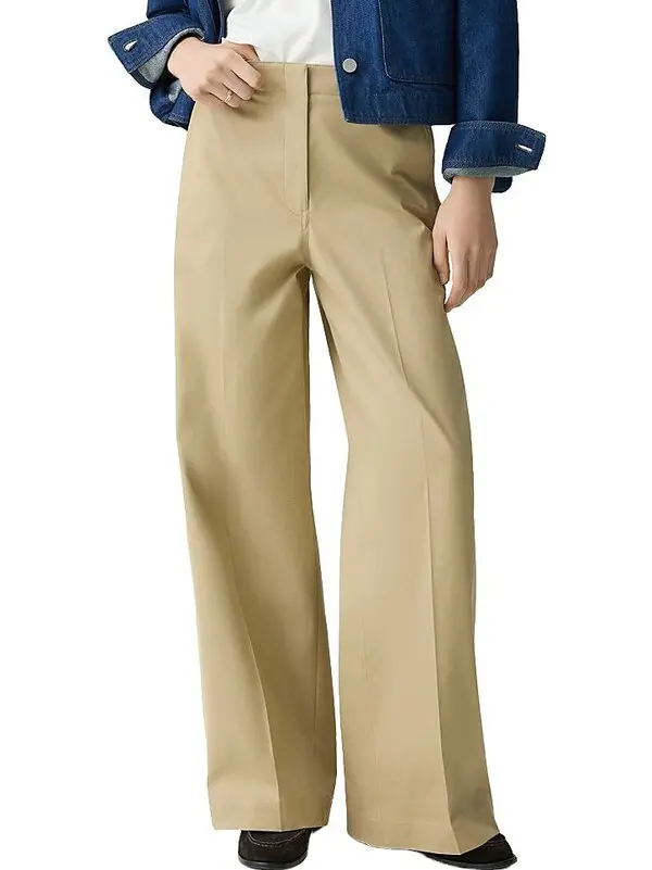 Theory Relaxed Fit Cotton Chino Pant - Trench