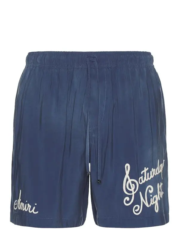 Amiri Saturday Night Short - Navy