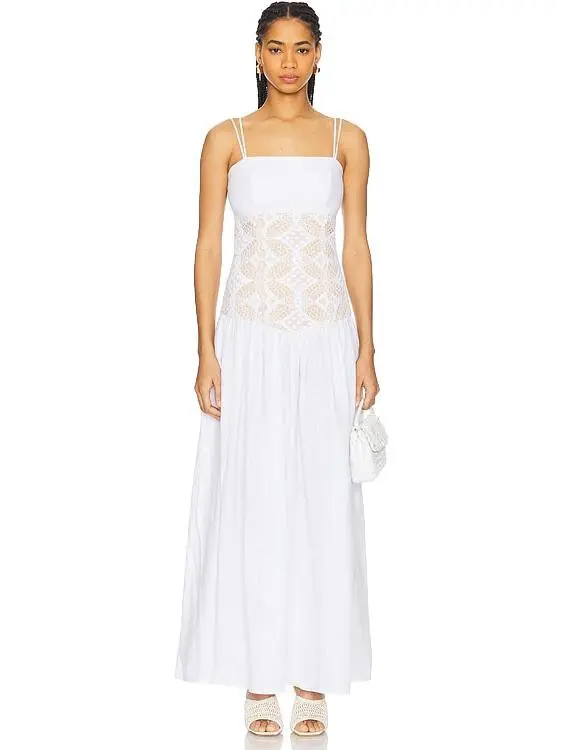 Silvia Tcherassi Pilar Dress - White