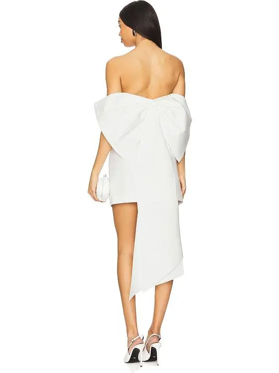 ELLIATT Celia Mini Bow Dress - Ivory