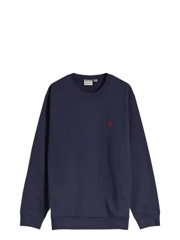 Gramicci One Point Crew Sweatshirt - Navy