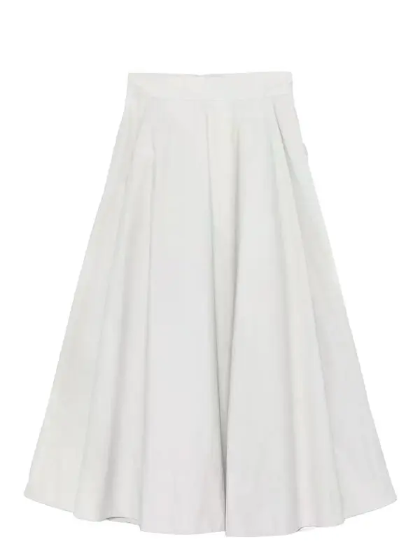 Remain Birger Christensen Organic Cotton Maxi Skirt - Grey