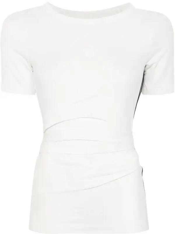 Y3 3-stripes Logo T-shirt - White