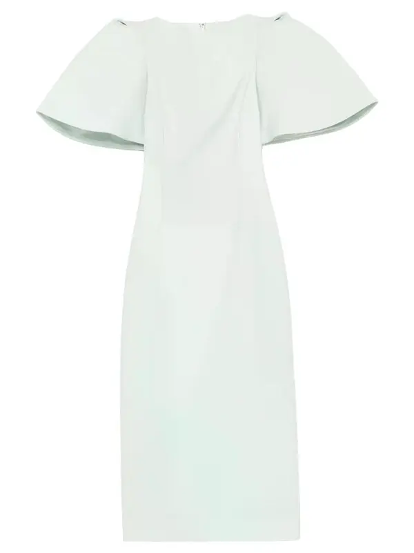 Solace London Lora Midi Dress - Blue