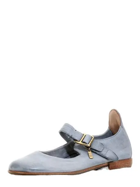 A.S.98 Zaine Mary Jane Flat - Sky
