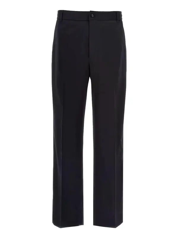 Moncler Tailored Wide-leg Trousers - Blue