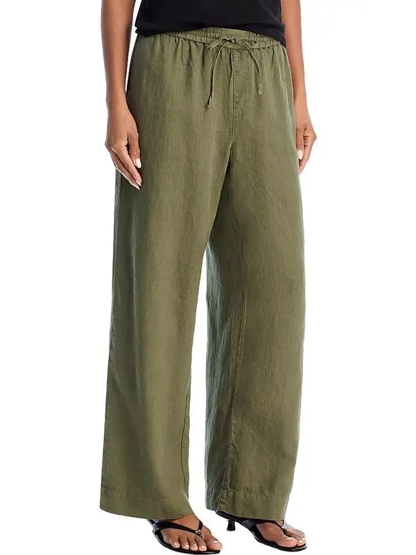Tommy Bahama Two Palms Linen Easy Pants - Dark Fern