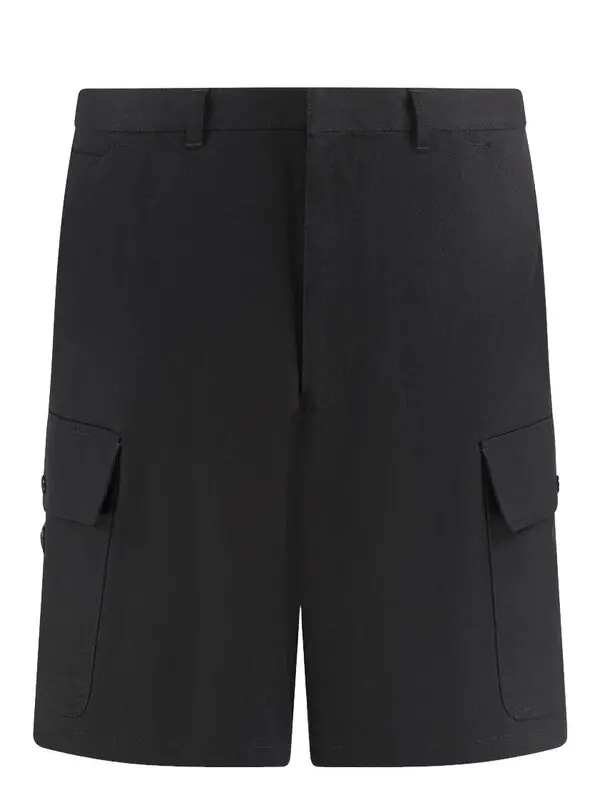 Prada Cotton Bermuda Shorts - Black