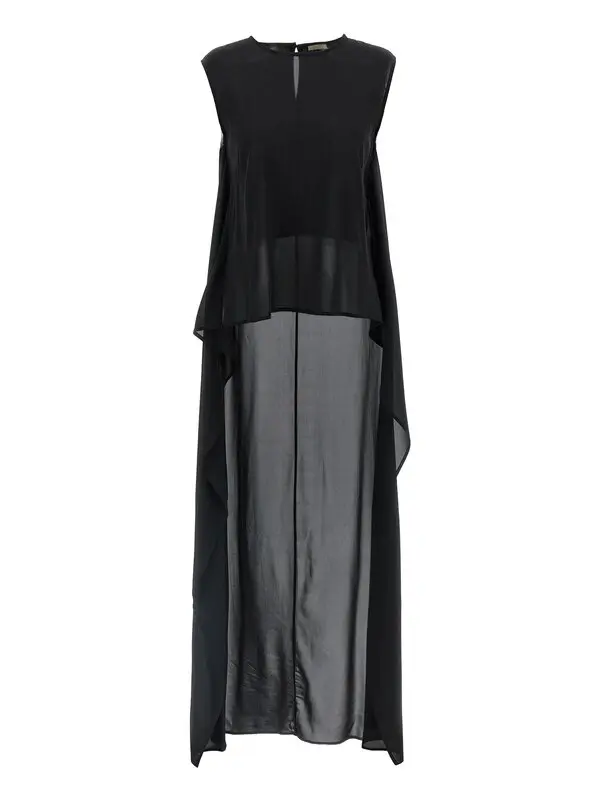 DI.LA3 PARI' Di.la3 Pari Trawl Top - Black