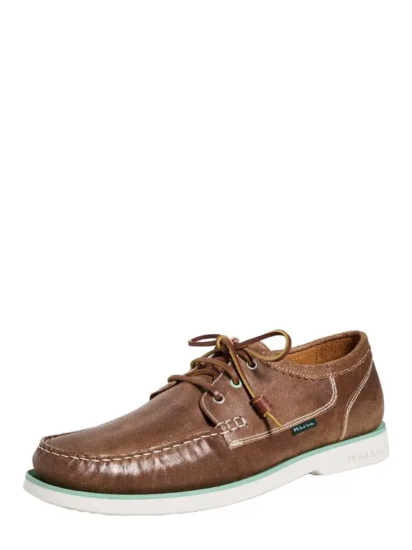 Paul Smith Pebble Boat Shoes - Tan