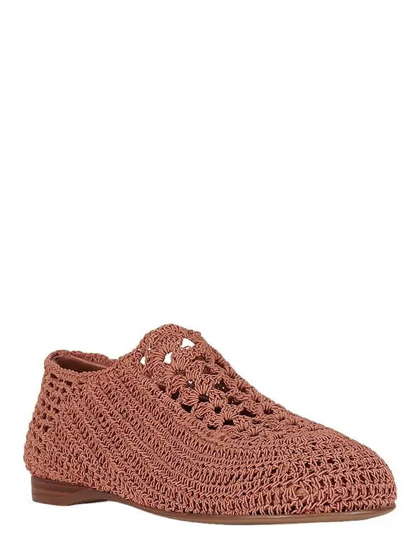 Jeffrey Campbell Nantucket Knit Flats - Dusty Coral