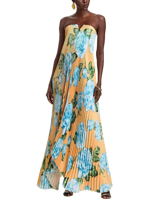L'IDEE Black Tie Gown - Fleur Bleu