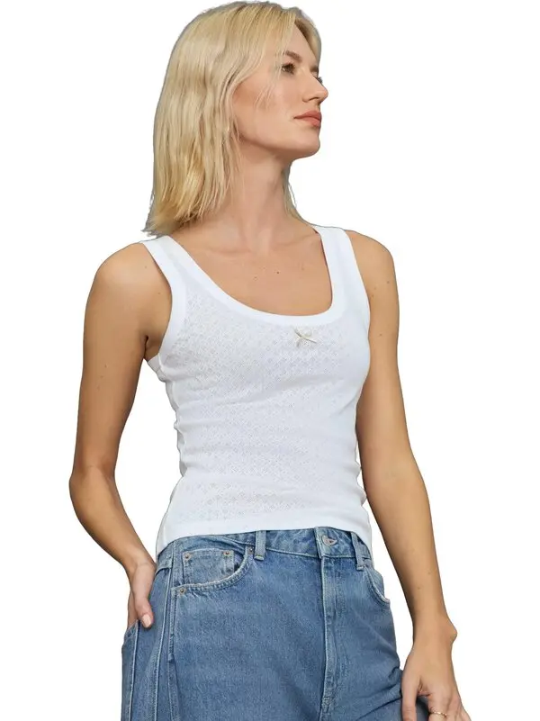 HERSKIND Hunter Tank - Off White