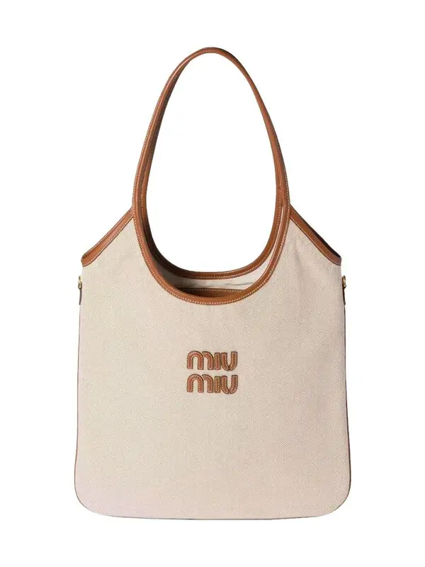 Miu Miu Ivy Tote Bag - Brown