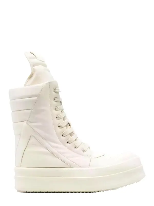 Rick Owens Mega Geobasket Sneakers - Neutrals