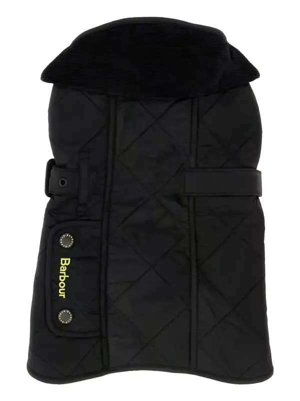 Barbour Quilted Dog Coat - Black