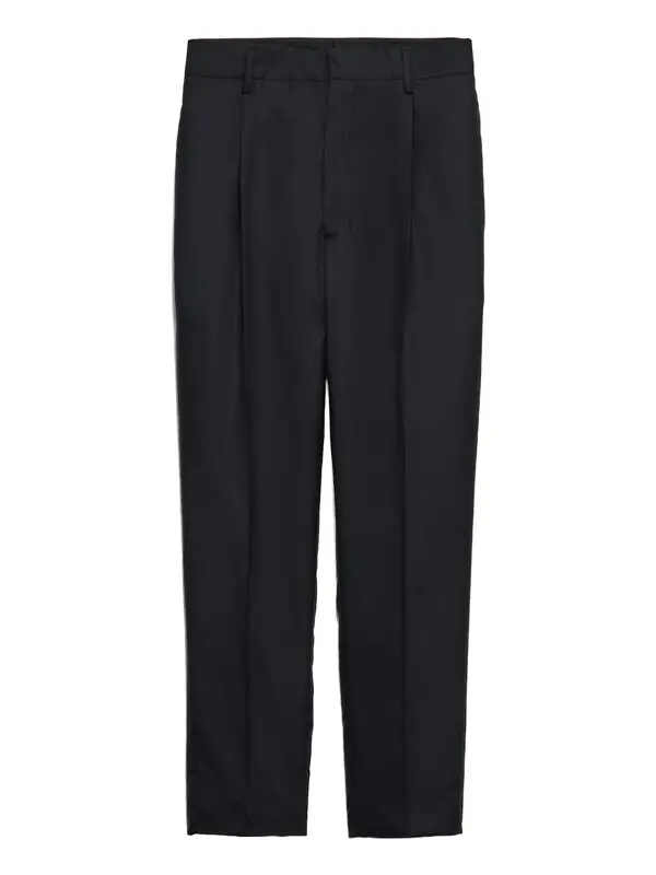 Prada Silk Pants - Black