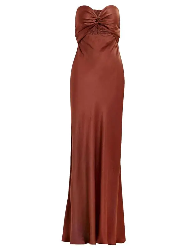 Essentiel Antwerp Hierro Maxi Dress - Brown