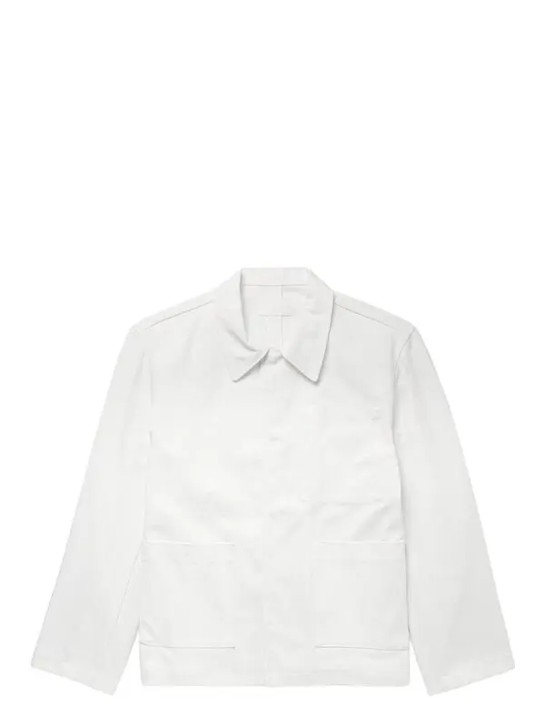 AMOMENTO Denim Jacket - White