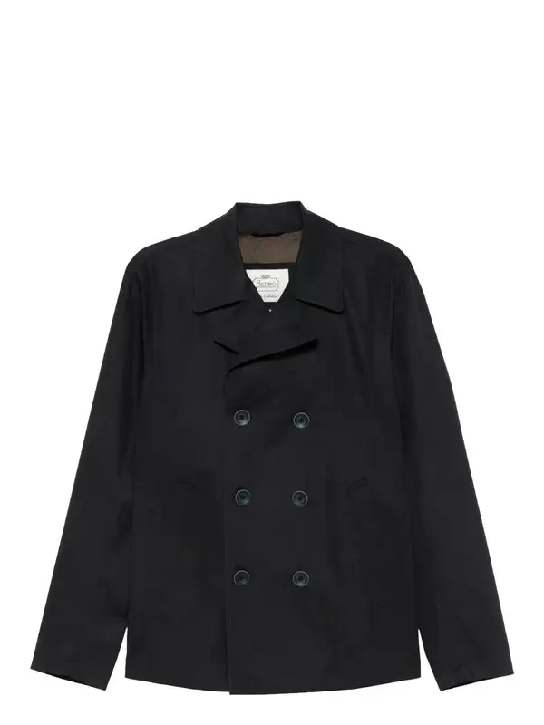 Herno Double-breasted Blazer - Blue