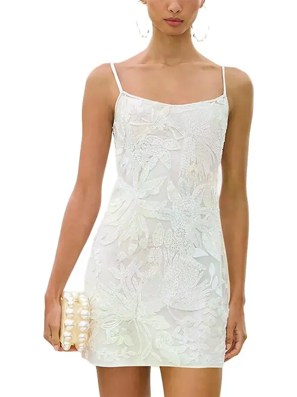 Cult Gaia Ken Mini Dress - White