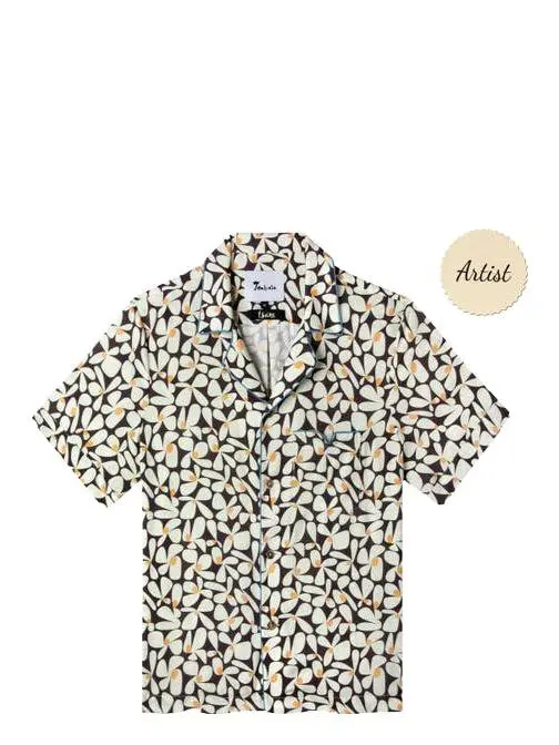 TOMBOLO X Thomas Heinz Printed Shirt - Beige