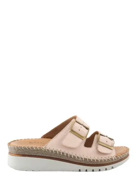 SPRING STEP SHOES Minisia Wedge Sandals - Blush