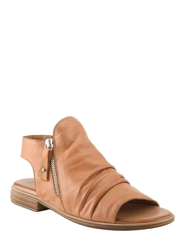 SPRING STEP SHOES Jalaya Leather Sandals - Tan