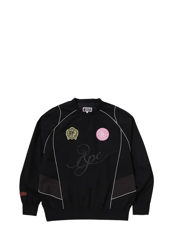 BAPE Relaxed Fit Pullover - Black