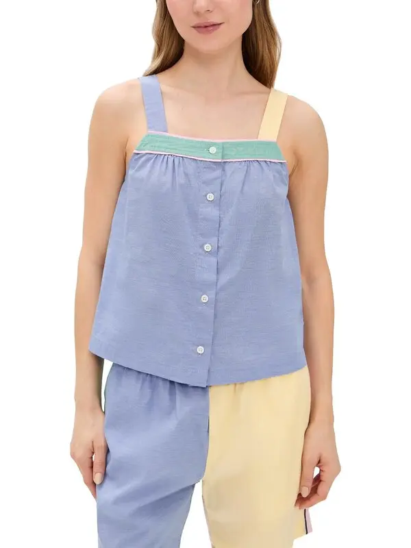 ALEX MILL Jimmies Tank Top - Pastel Colorblock