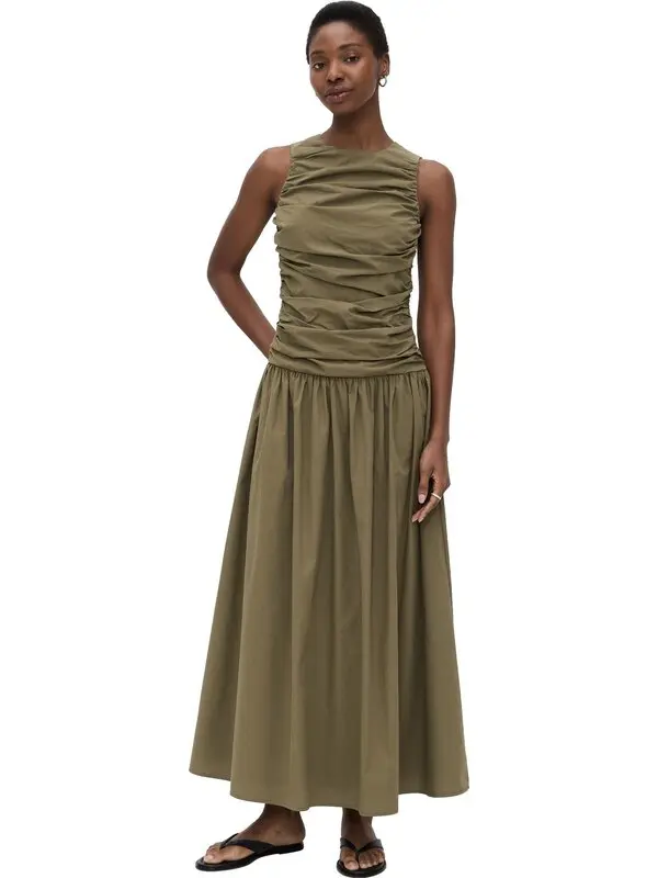 4TH & RECKLESS Zendaya Maxi Dress - Khaki