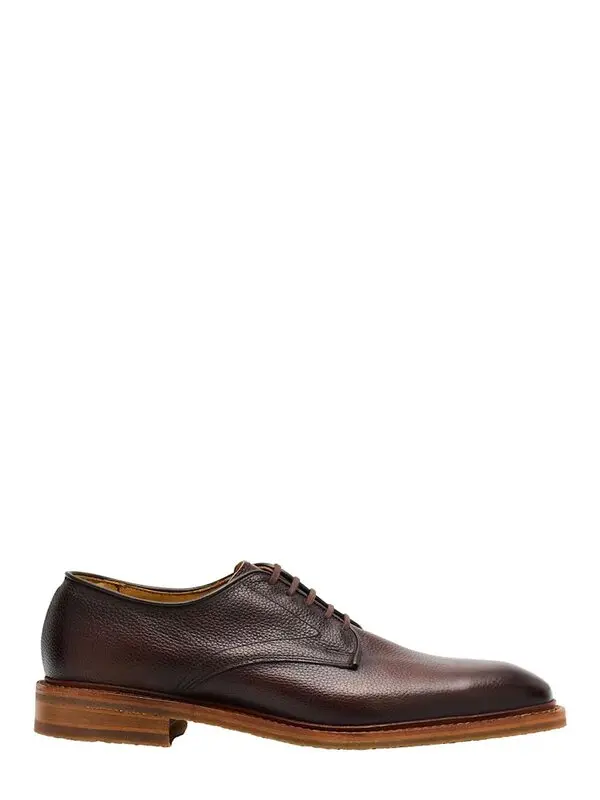 ALLEN EDMONDS RESERVE Maverick Leather Derby Shoes - Dark Brown