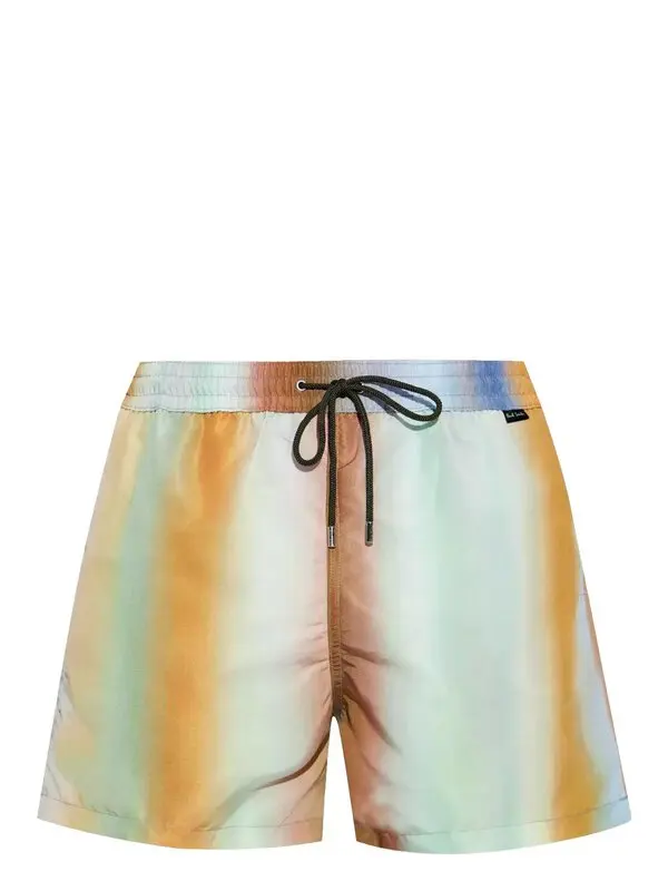 Paul Smith Drawstring-waist Shorts - Green