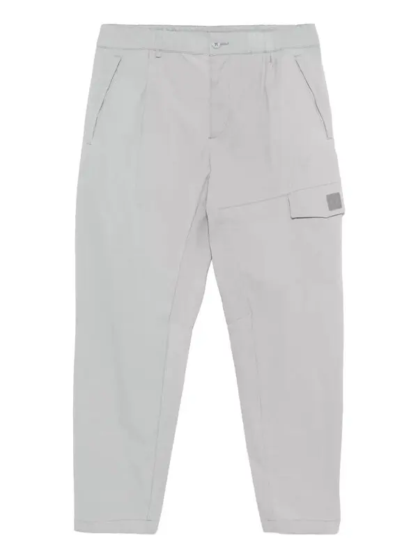 C.P. COMPANY Logo-patch Cargo Trousers - Grey