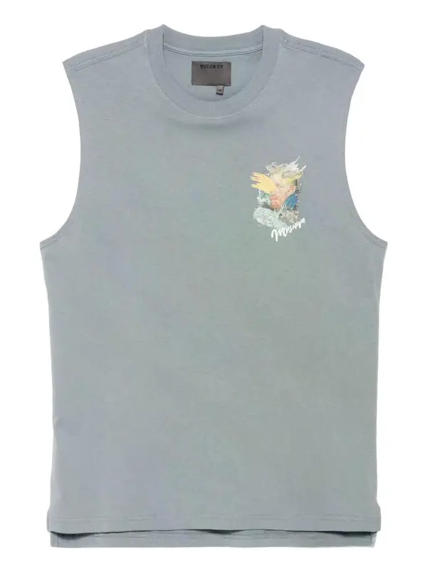 MUSIUM DIV. Graphic-print Vest - Blue