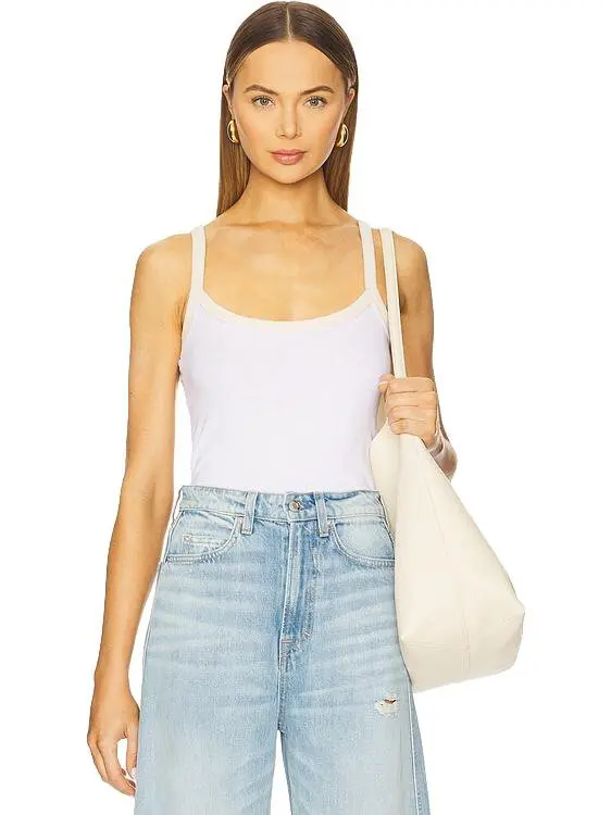GRLFRND Cami Top - Vintage White & Bone