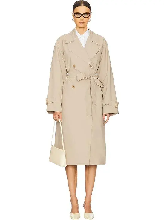LAMARQUE Colette Trenchcoat - Khaki