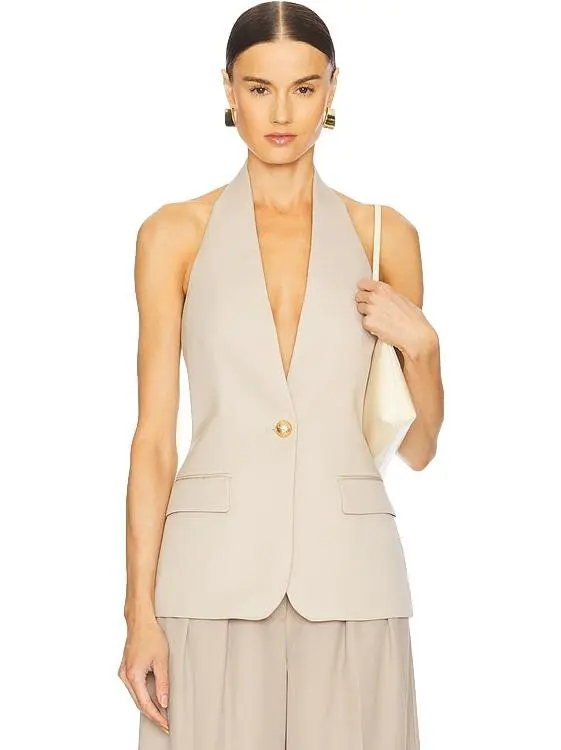 Giuseppe Di Morabito Tailored Gilet - Beige