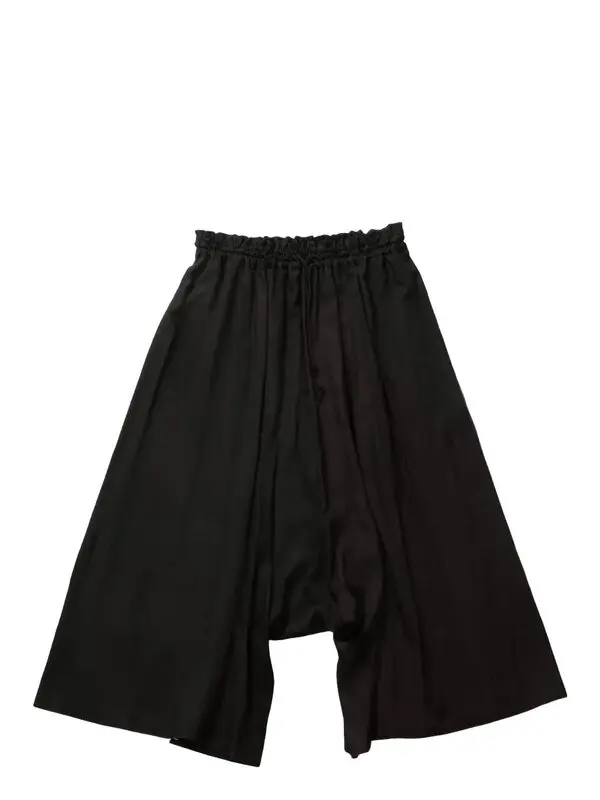 Y’s Drop-crotch Trousers - Black