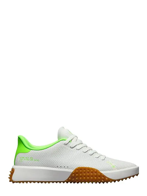 G/fore G.112 Perforated Spiked Golf Shoes - Snow/gecko