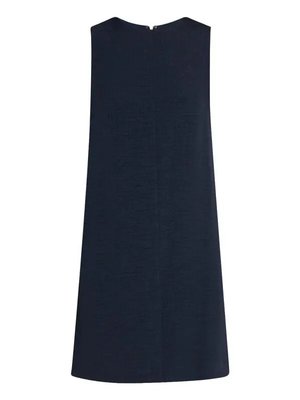 Emporio Armani Sleeveless Mini Dress - Navy Blue