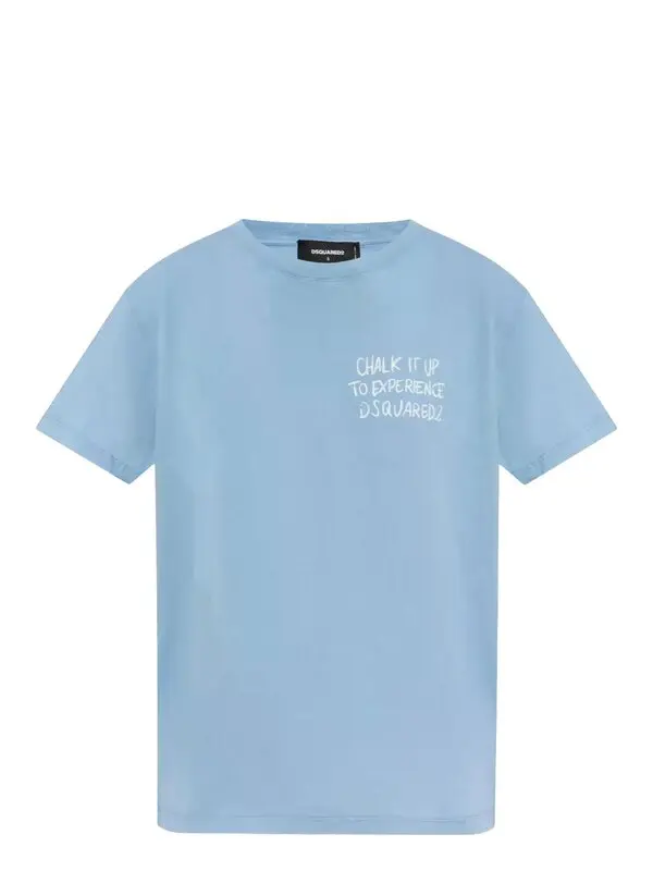 Dsquared2 Slogan-print T-shirt - Blue