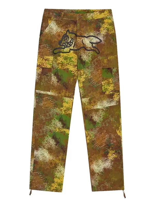 ICECREAM Running Dog Trousers - Brown