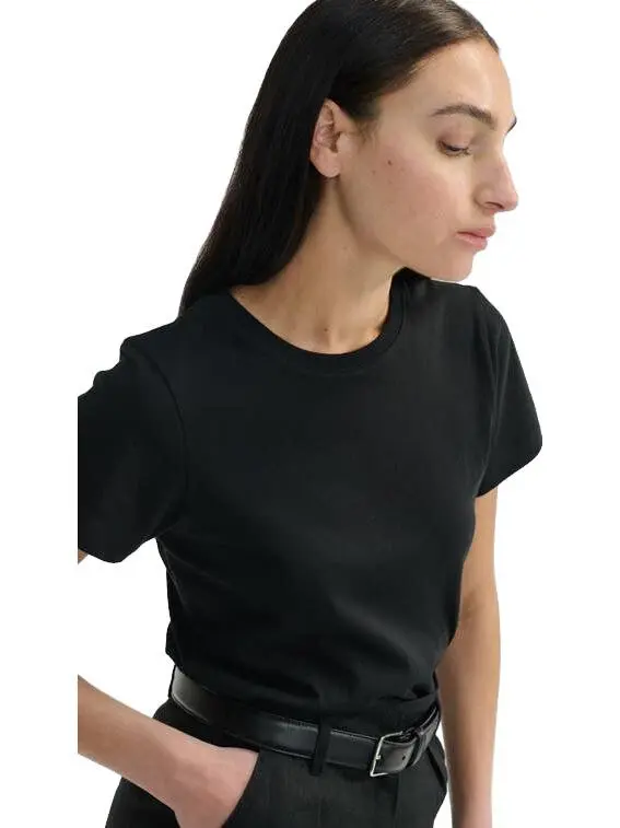 Almina Concept Short Sleeve Tee - Black