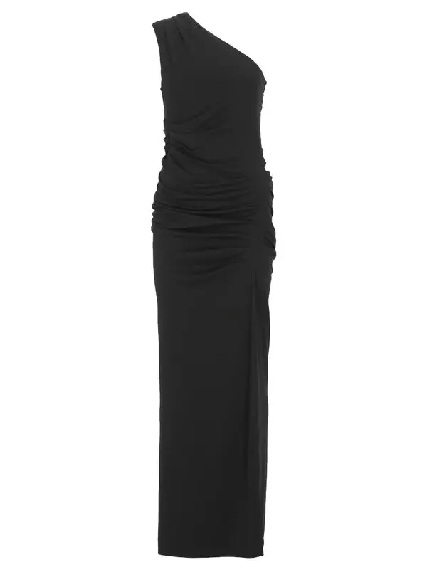 Remain Birger Christensen Draped Dress - Black