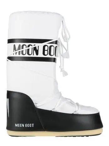 Moon Boot Padded Two-tone Boots - White